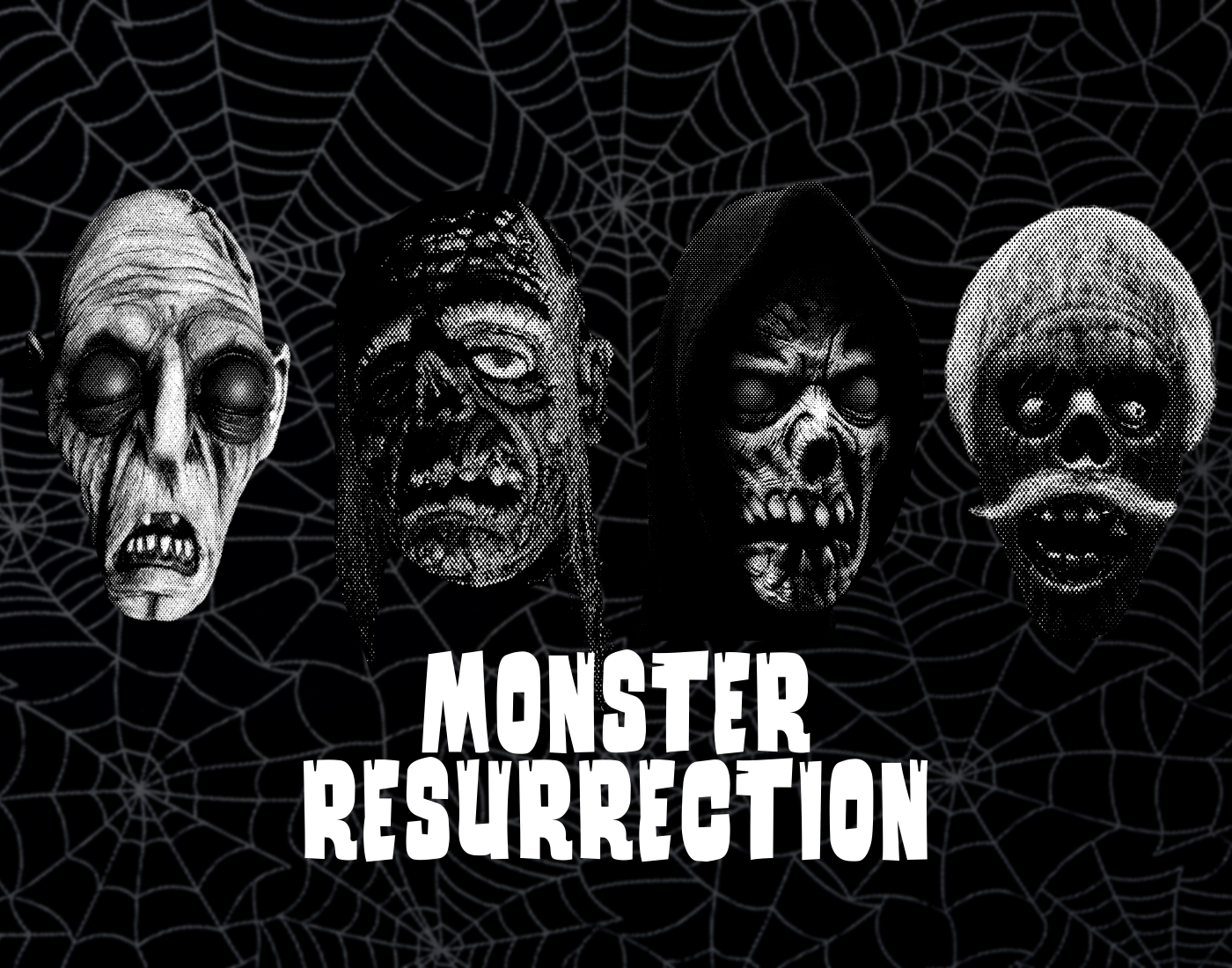 Monster Resurrection Latex Monster Masks, props, candles and more!